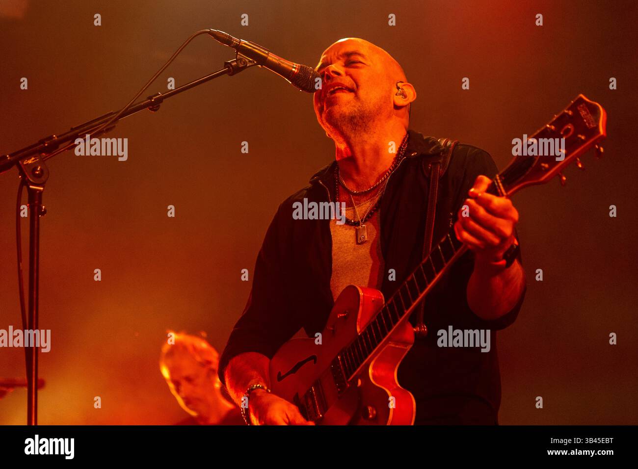 Oslo, Norway. 29th Apr, 2025. The English rock band Ride performs a ...