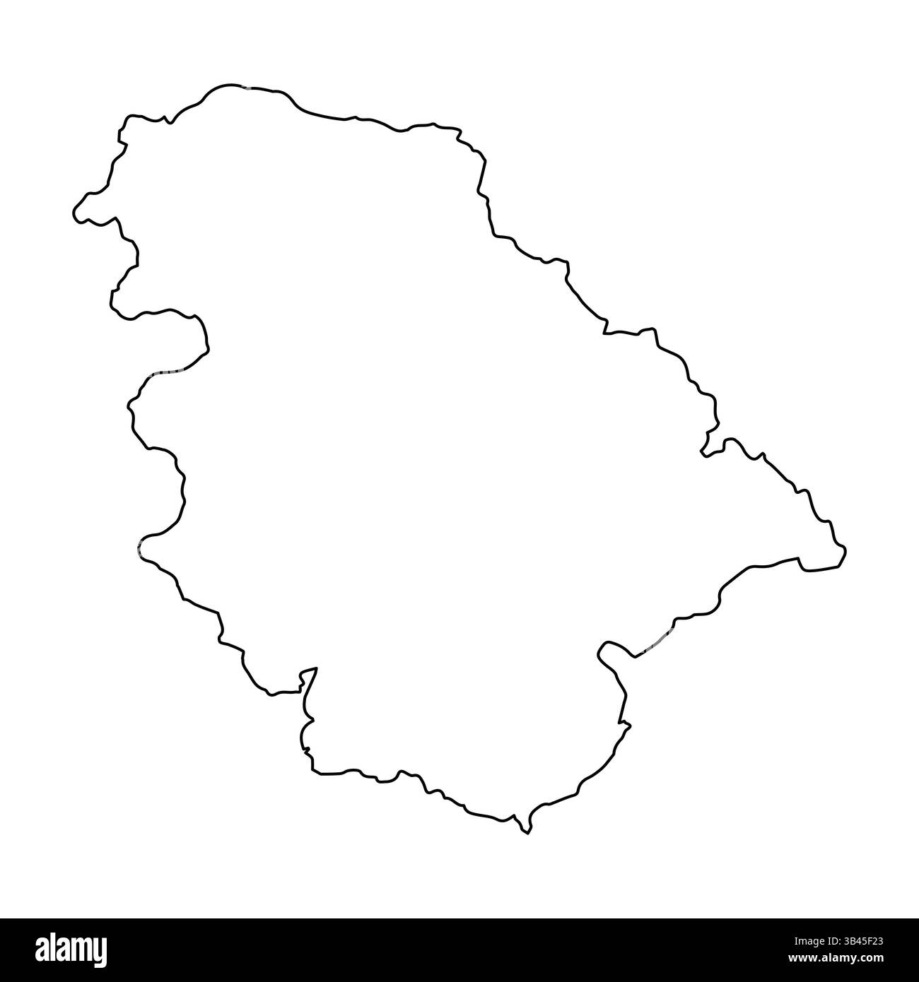 Kashmir map hi-res stock photography and images - Alamy