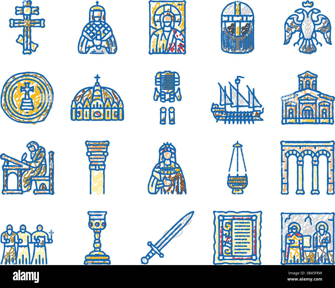 Theodora justinian Stock Vector Images - Alamy