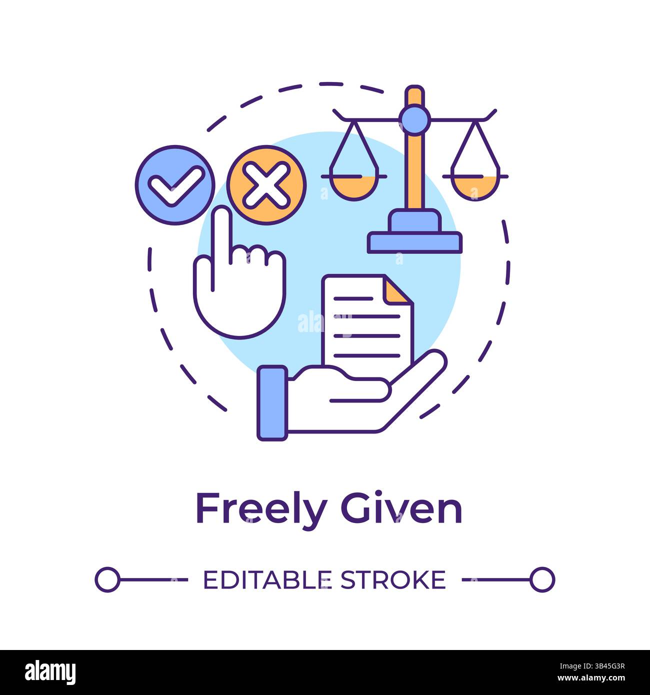 Given access Stock Vector Images - Alamy