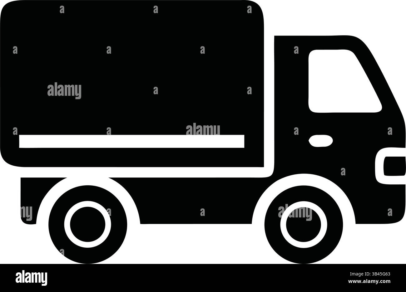 Driving commercial vehicle Stock Vector Images - Alamy