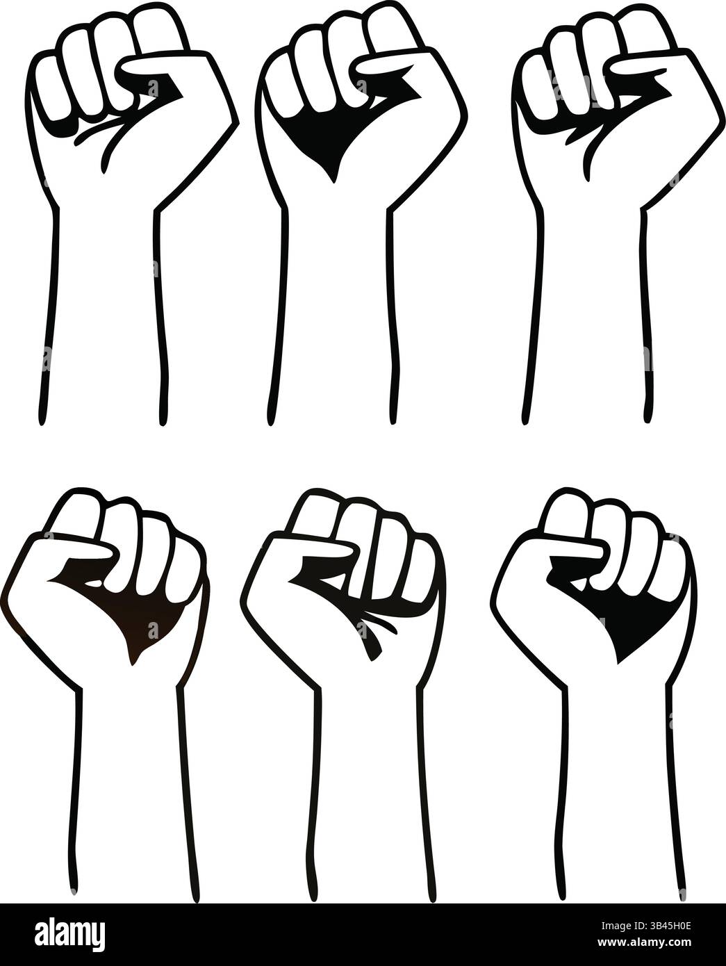 Empathy hand Stock Vector Images - Alamy