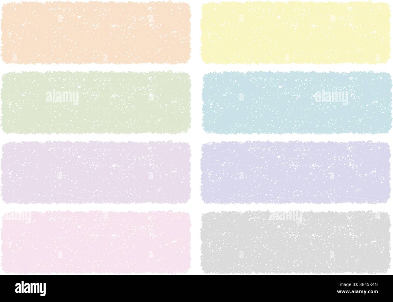 Vector Crayon Texture Background Set Isolated On A White Background ...