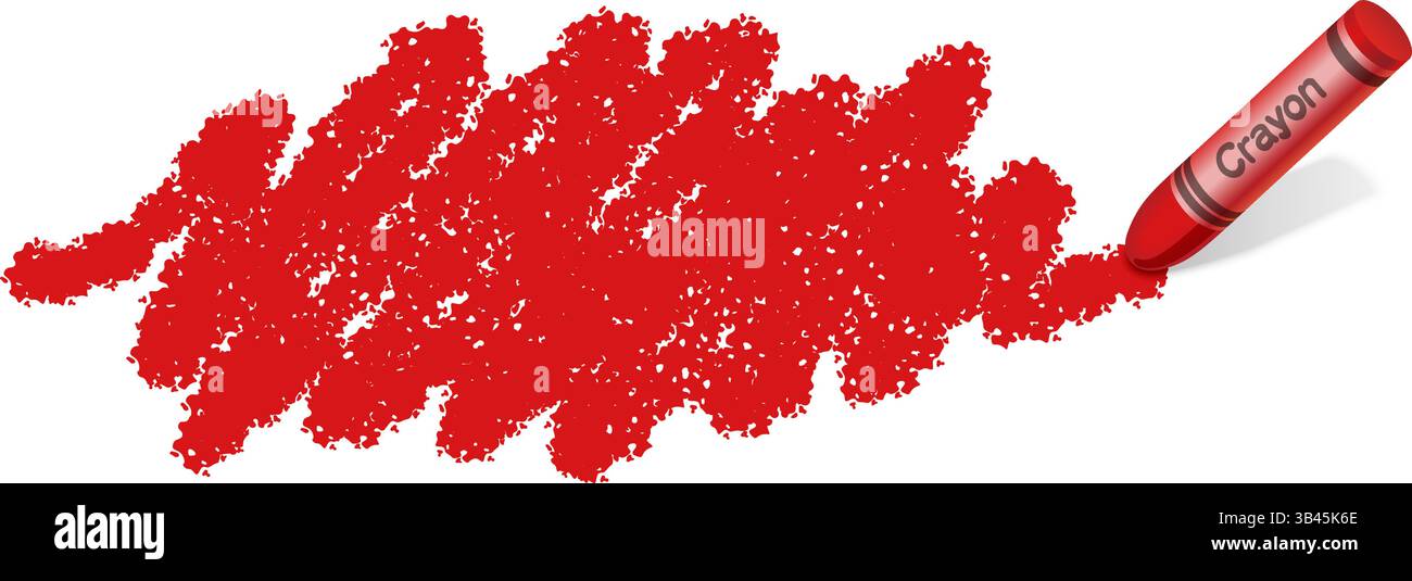 Crayon Drawing Texture Background Isolated On A White Background ...