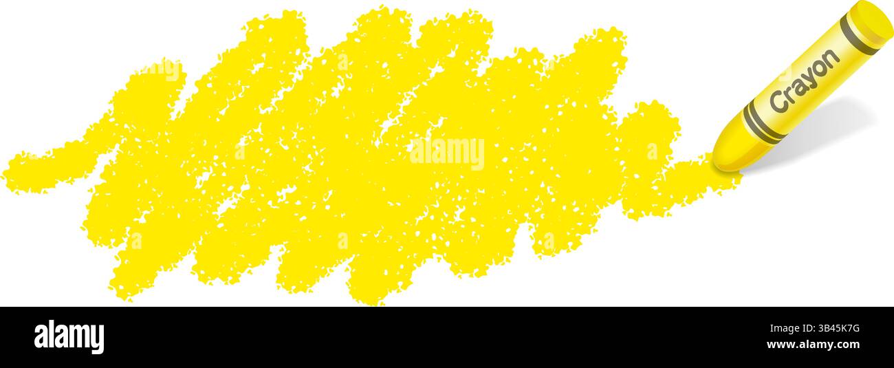 Crayon Drawing Texture Background Isolated On A White Background ...