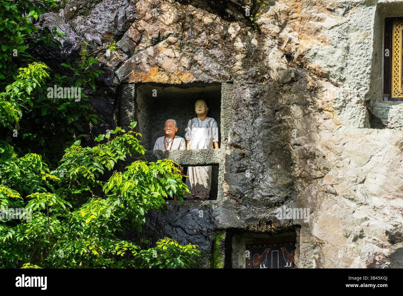 Spectacular Life-size wooden effigies or tau tau of the deceased are ...