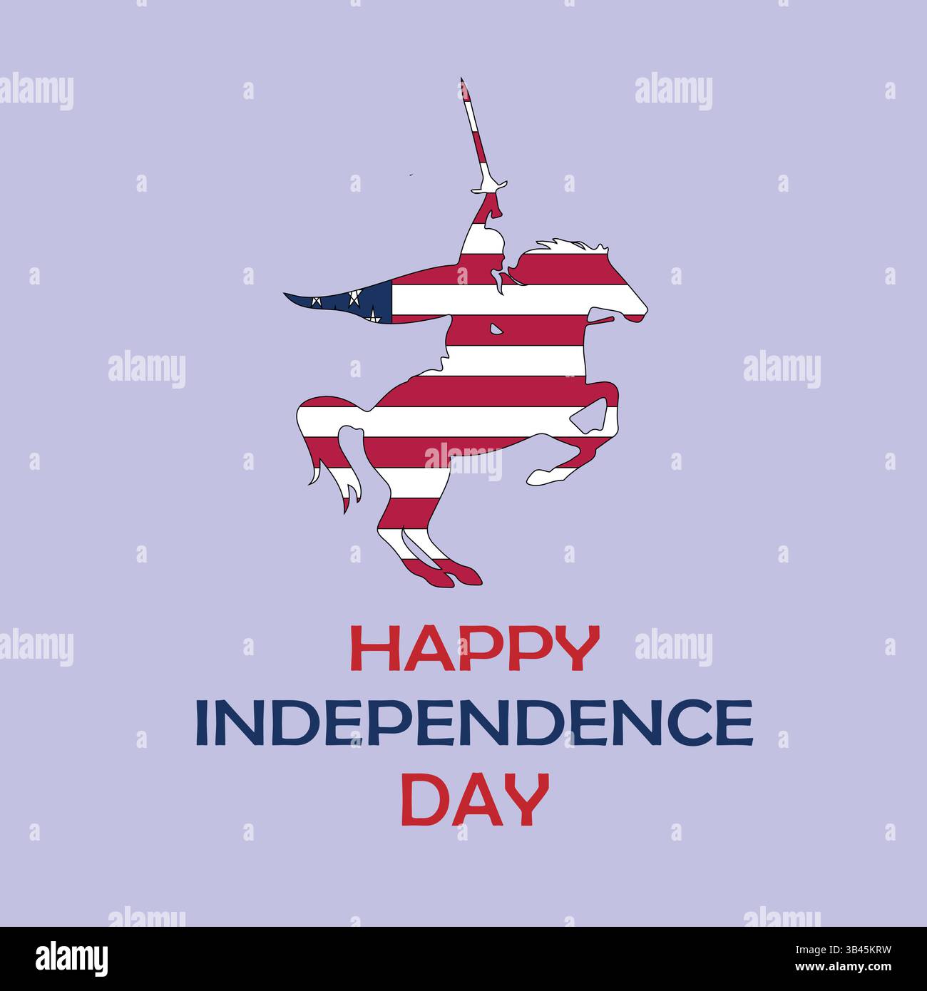 Happy 4th of July poster featuring Knight Rider and American Flag on ...