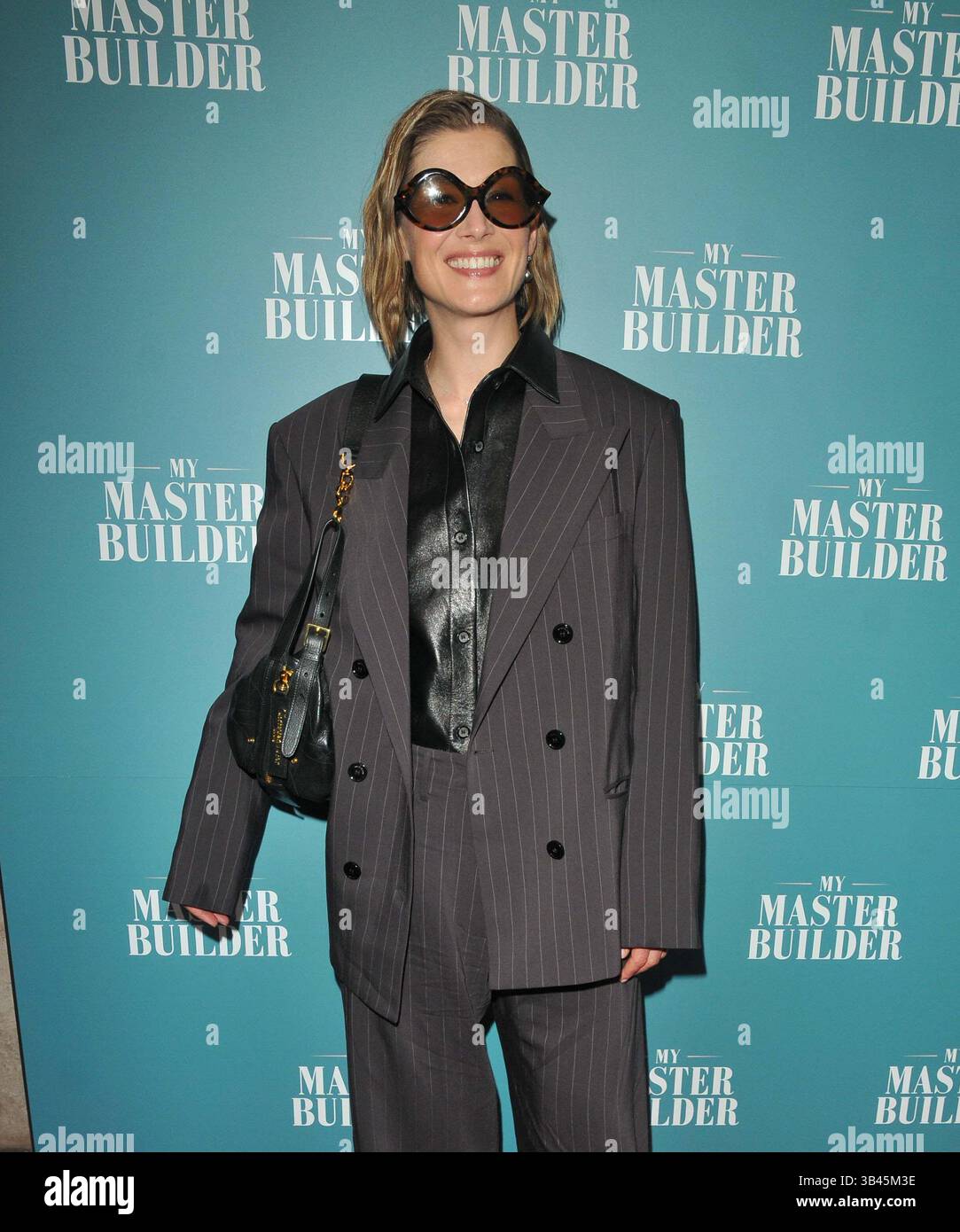 London, UK. 29th Apr, 2025. Rosamund Pike at the "My Master Builder ...