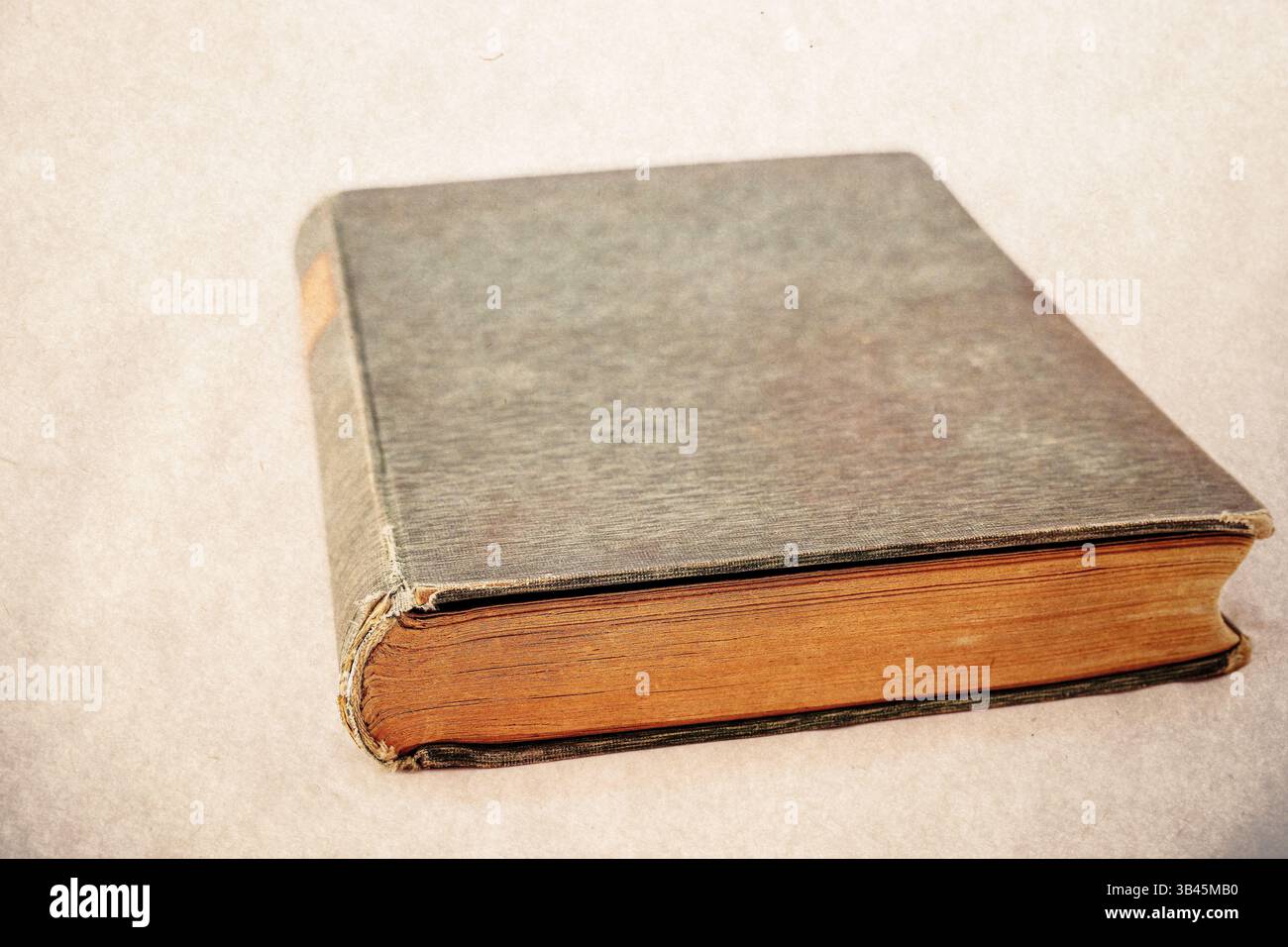 Old book isolated on a transparent background. Old damaged book close ...