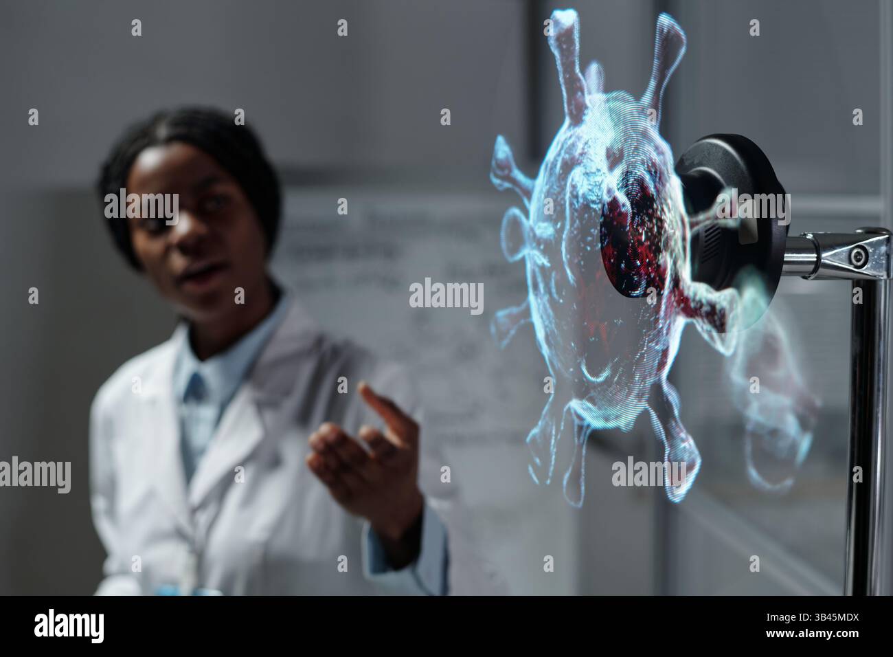 Holographic projection hi-res stock photography and images - Alamy