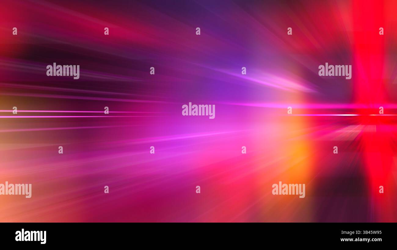 Colorful glow Light flare sparks texture. red orange rays on yellow ...