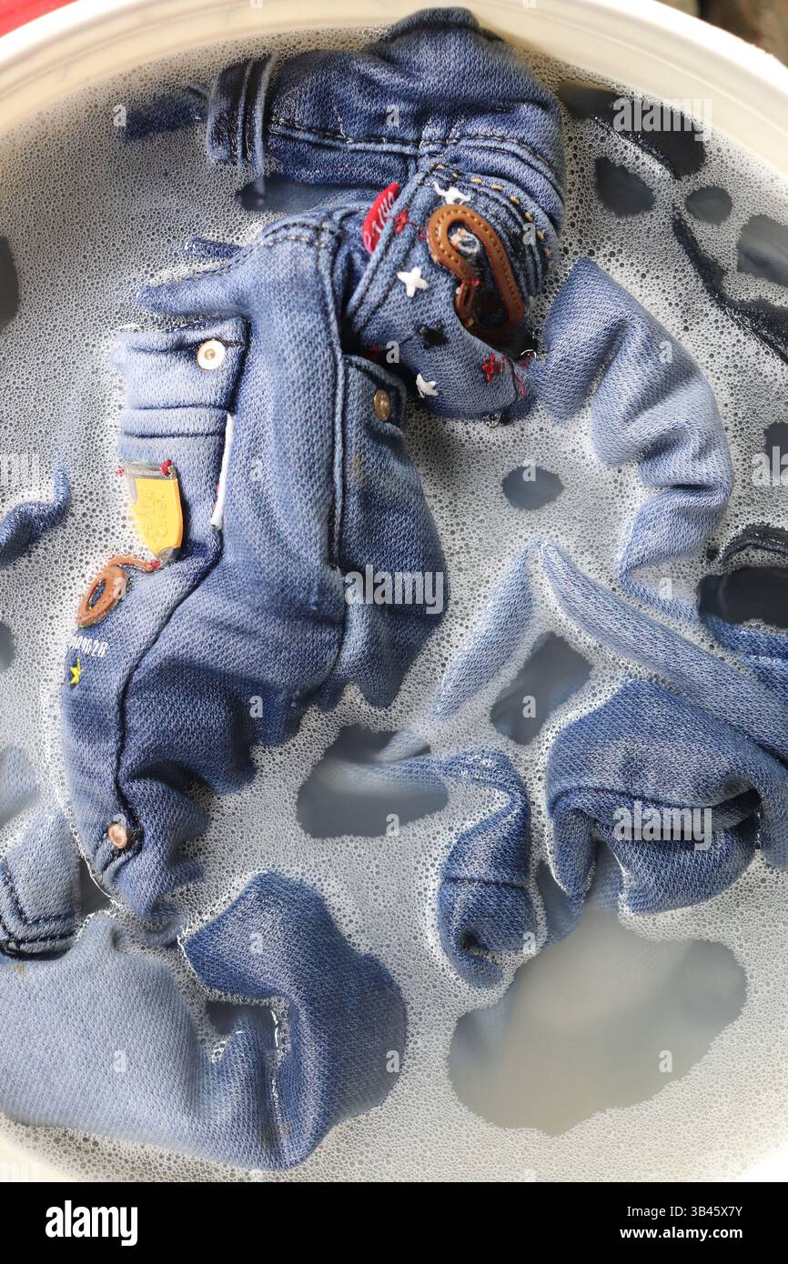 Hand wash laundering handwash hi-res stock photography and images - Alamy