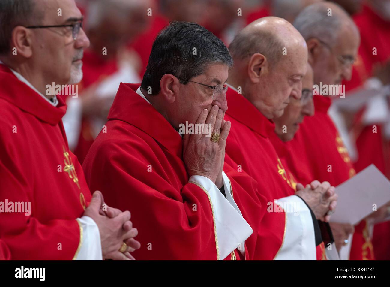 Vatican City, Vatican, 29 April 2025. Cardinal Giuseppe Betori attends ...