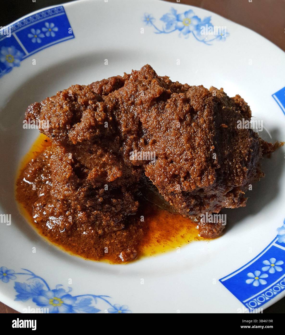 Beef Rendang, or Rendang Sapi. Indonesian food from West Sumatra served ...