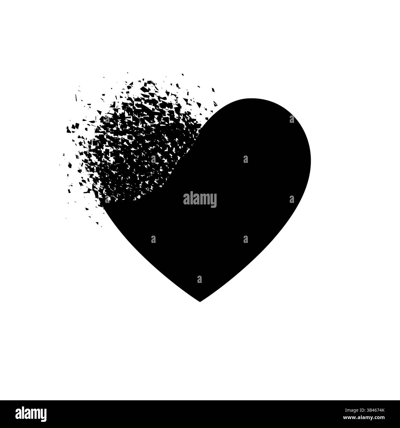 Vanishing love Stock Vector Images - Alamy