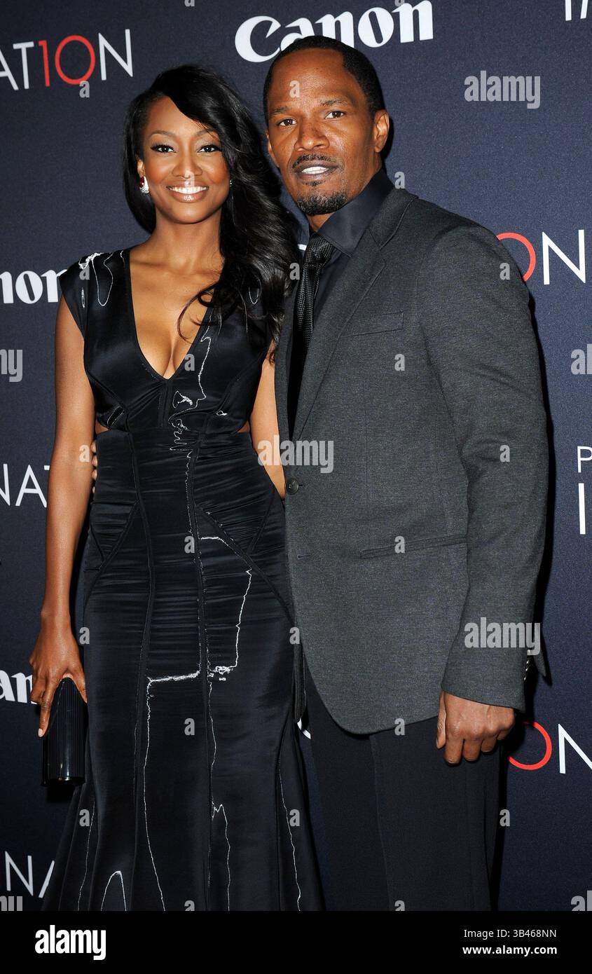 Nichole Galicia and Jamie Foxx at Canon's 'Project Imaginat10n' Film ...