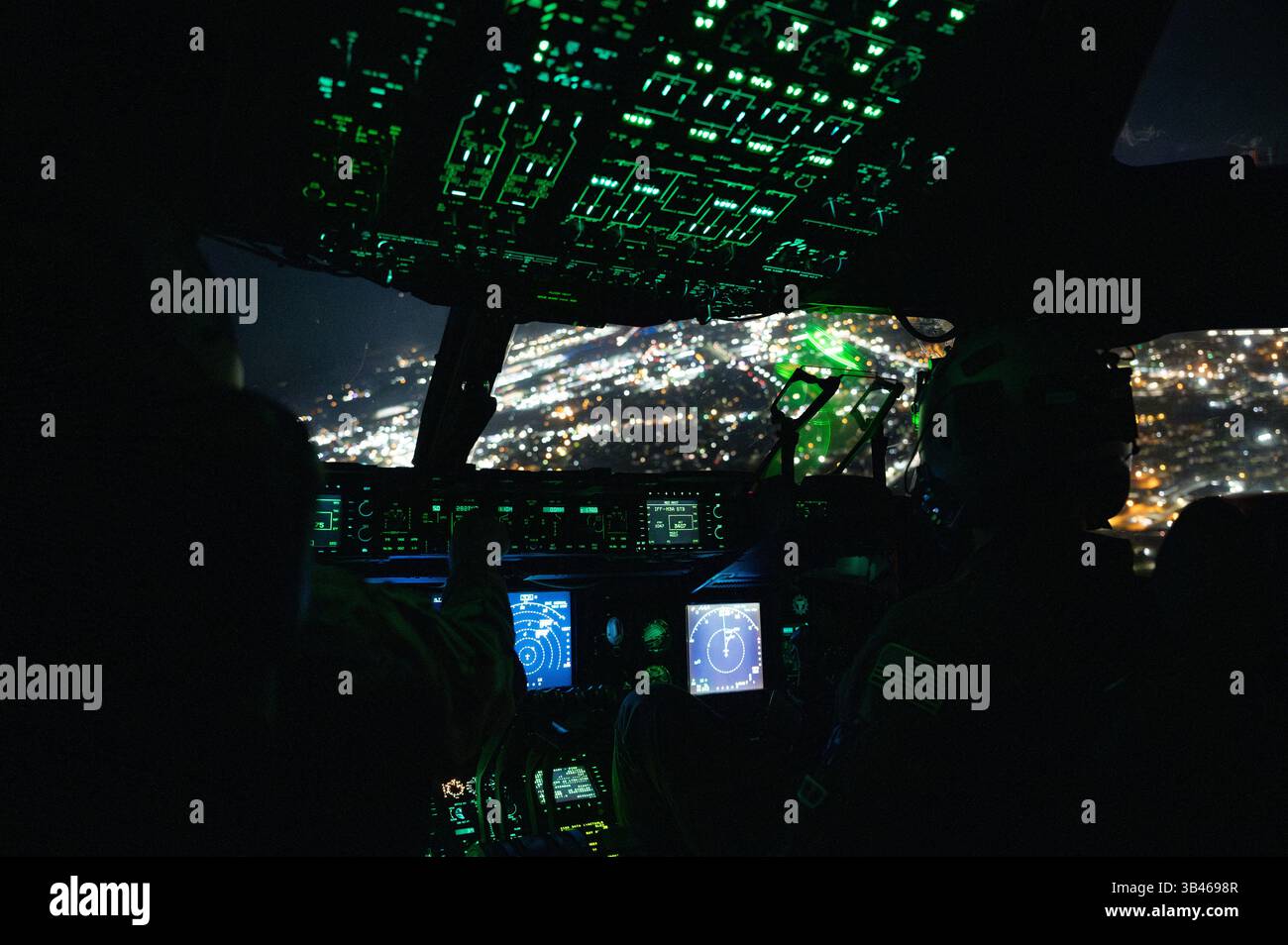 U.S. Air Force Capt. Reese Fairchild and Capt. Andrew Broniszewski ...