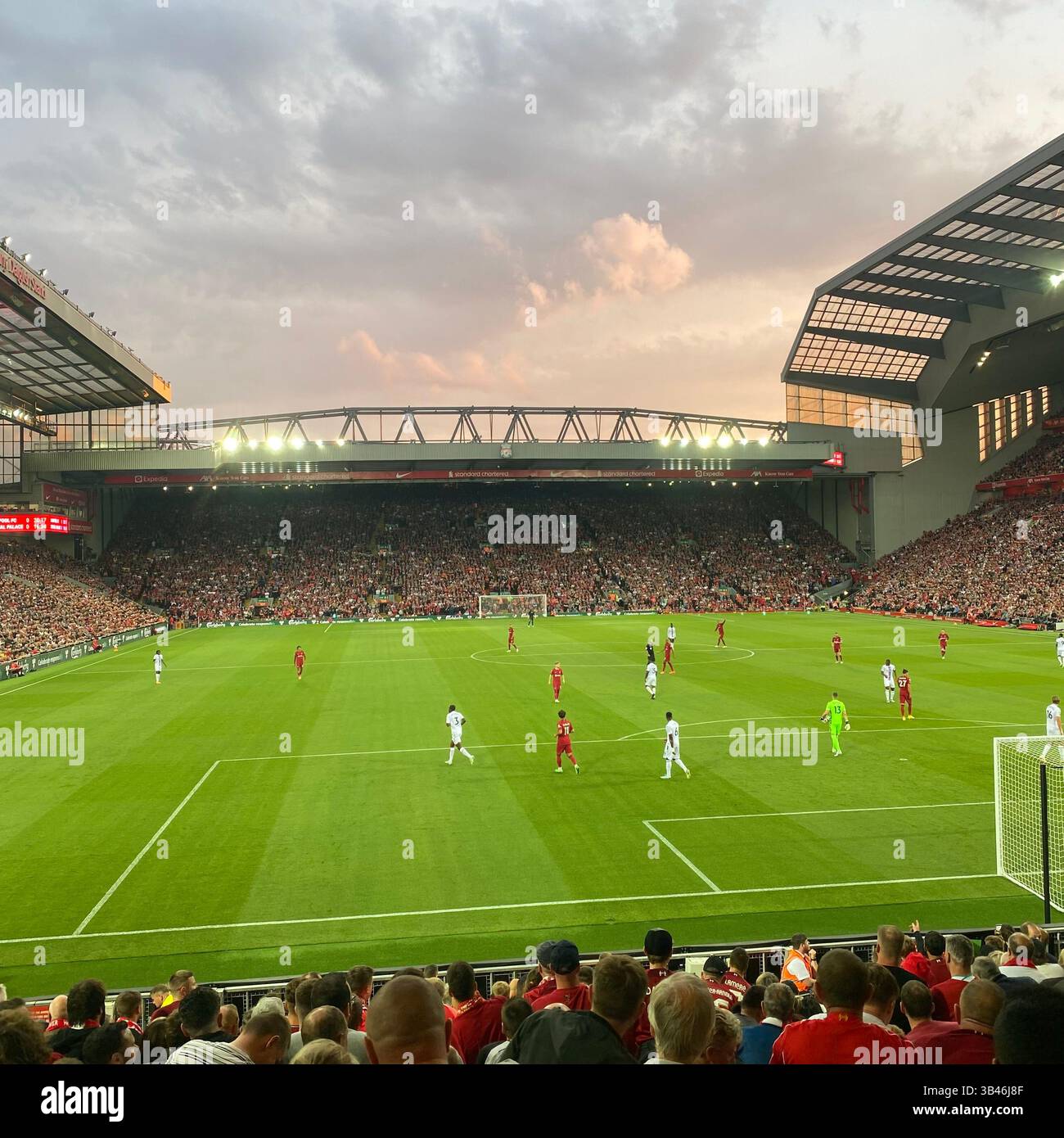 Liverpool vs Crystal Palace, Anfield Stadium, Premier League match ...