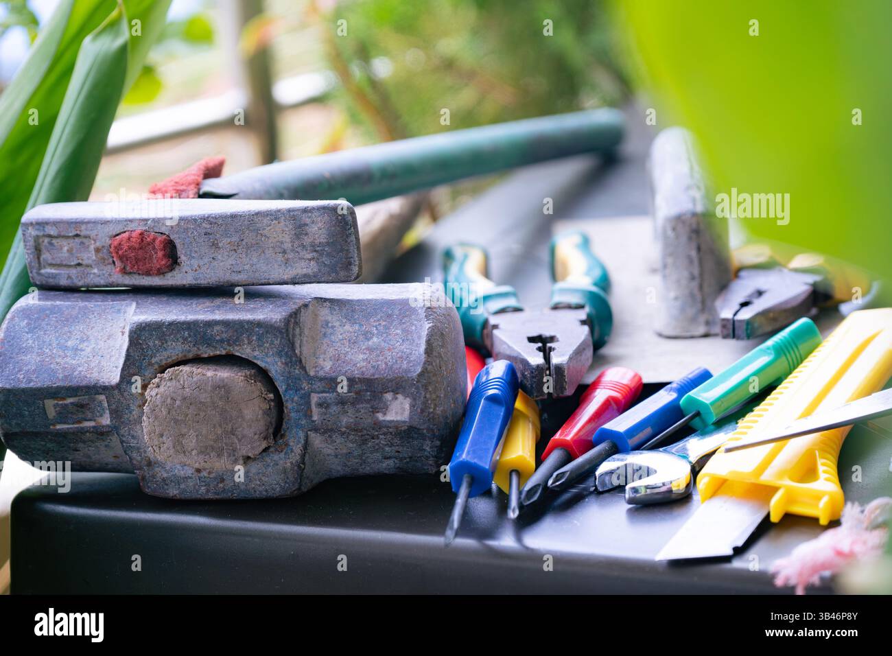 International Workers Day Labour Day May 1 Concept with Tools Hardware ...