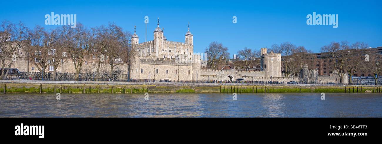 Tower Wharf showcases the historic Tower of London along the River ...