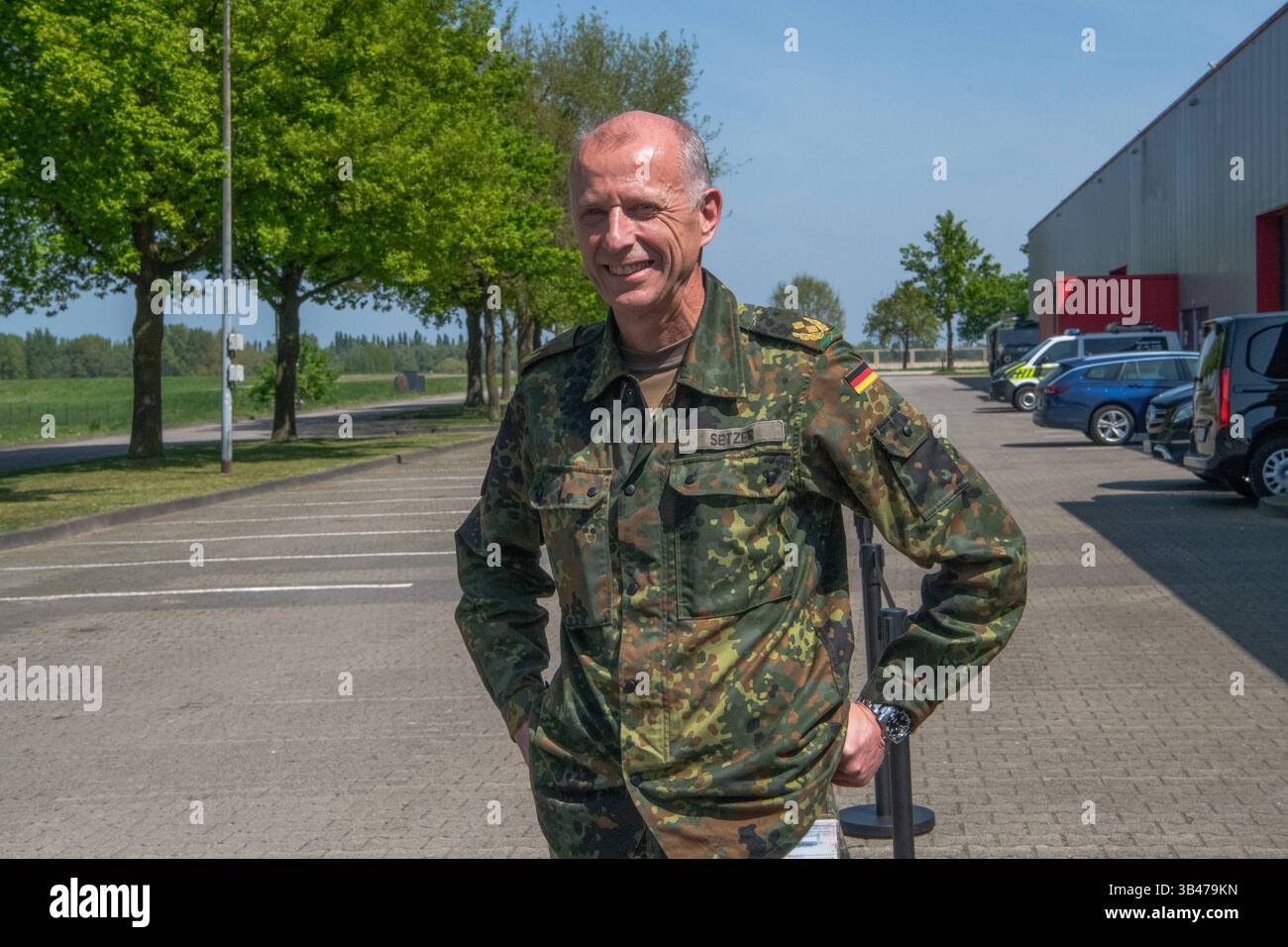 Deutschland, Kalkar, 29.04.2025 Der Bundesminister der Verteidigung ...