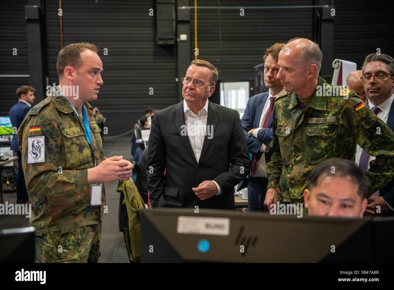Deutschland, Kalkar, 29.04.2025 Der Bundesminister der Verteidigung ...
