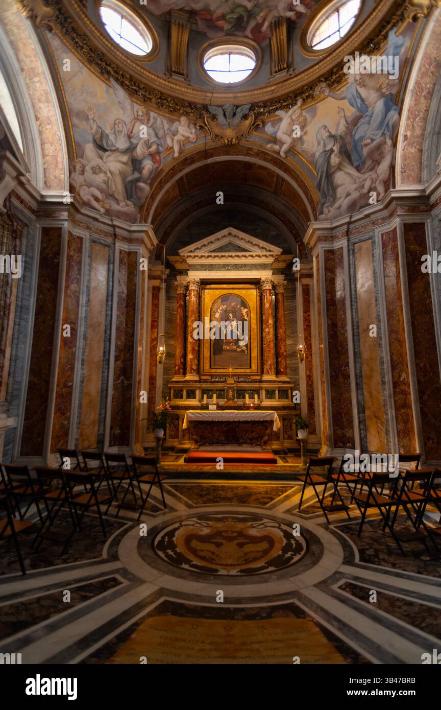 Basilica of Santa Sabina, Chapel of Saint Catherine of Siena. Frescoes ...