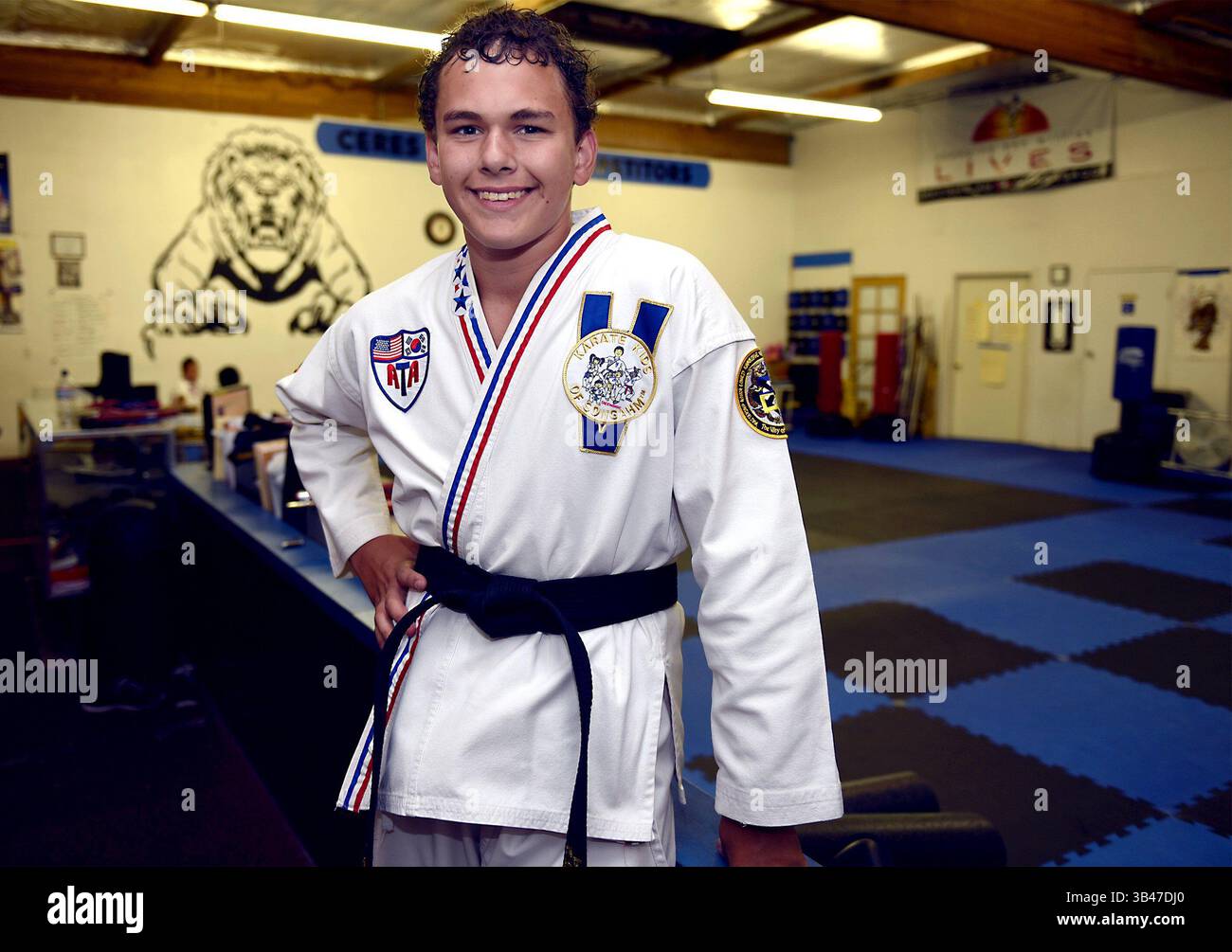July 2, 2015 - Modesto, California, U.S. - Steven Spears 14yrs is ...