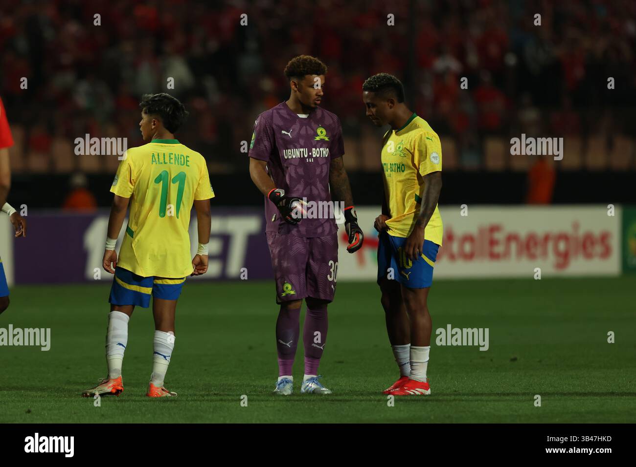 Egypt, CAIRO 25 April 2025: Marcelo Allende, Ronwen Williams of ...