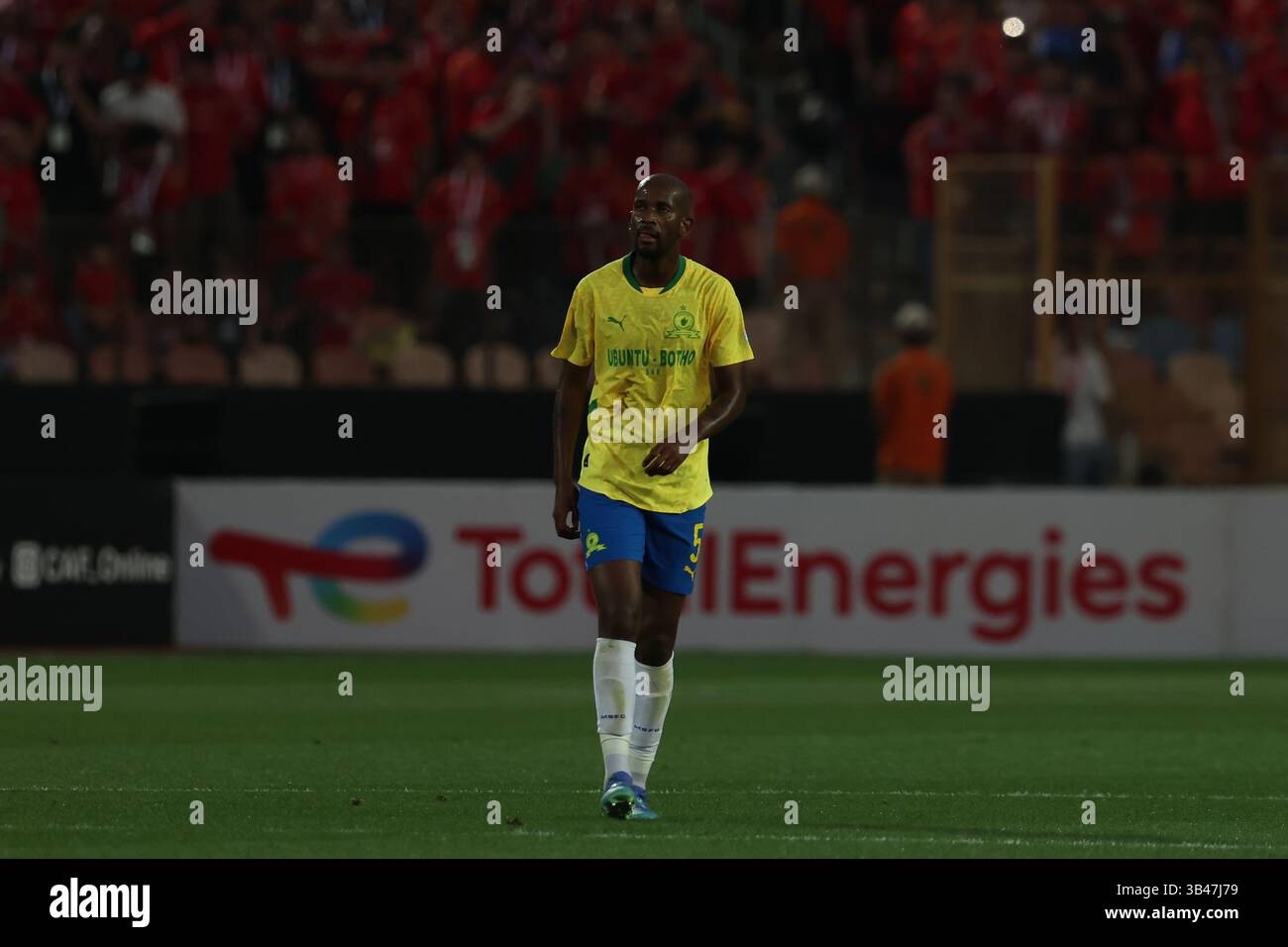 Egypt, CAIRO 25 April 2025: Mosa Lebusa of Mamelodi Sundowns the CAF ...