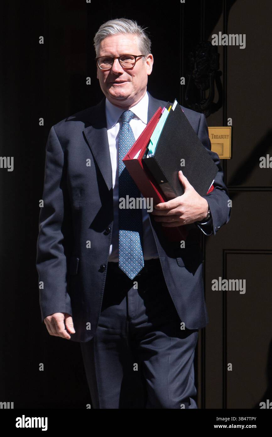 London, UK. 30 Apr 2025. British Prime Minister Sir Keir Starmer ...
