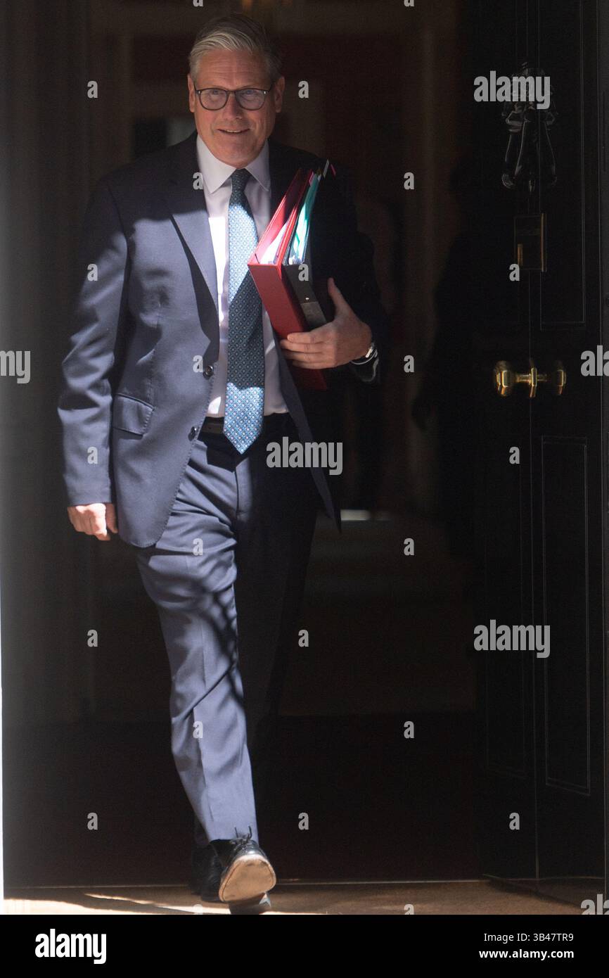 London, UK. 30 Apr 2025. British Prime Minister Sir Keir Starmer ...
