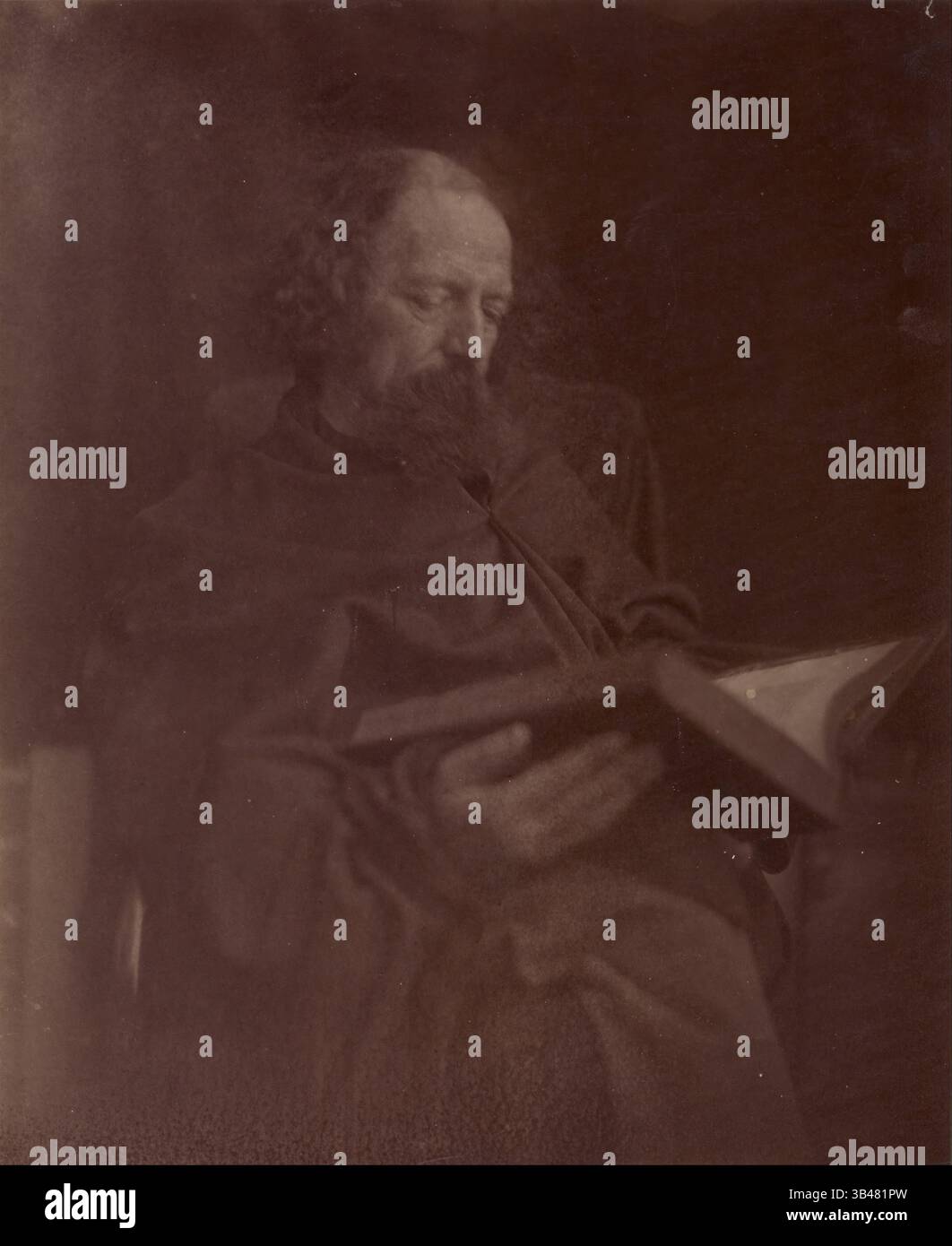 Julia Margaret Cameron (British, born India - A. Tennyson Stock Photo ...