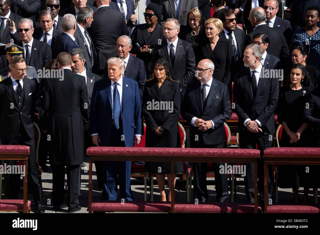 THE VATICAN, ROME, ITALY - 26 April 2025 - US President Donald Trump ...