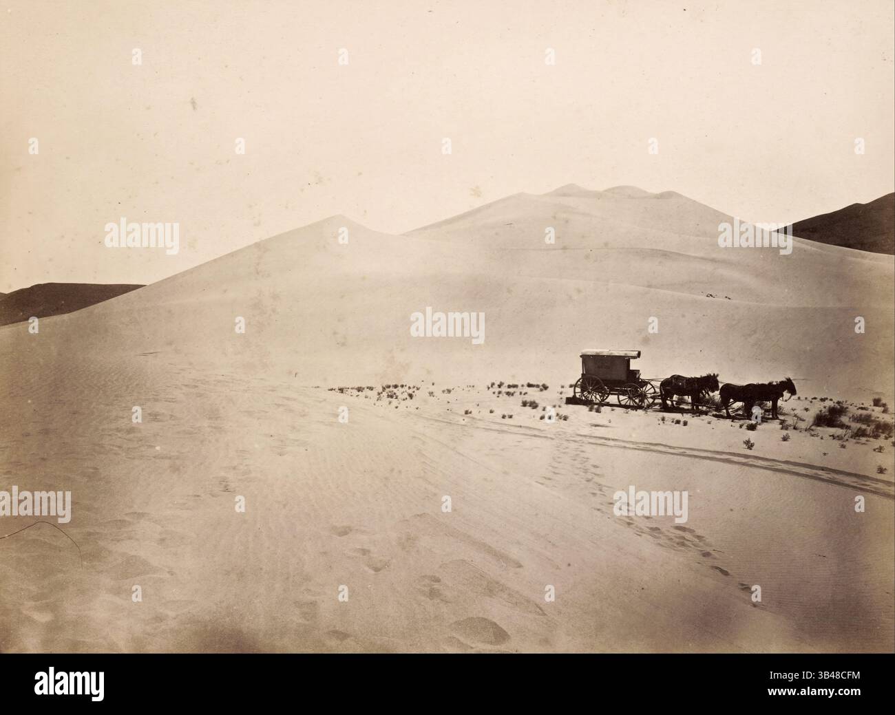 Timothy O'Sullivan - Sand Dunes, Carson Desert, Nevada Stock Photo - Alamy