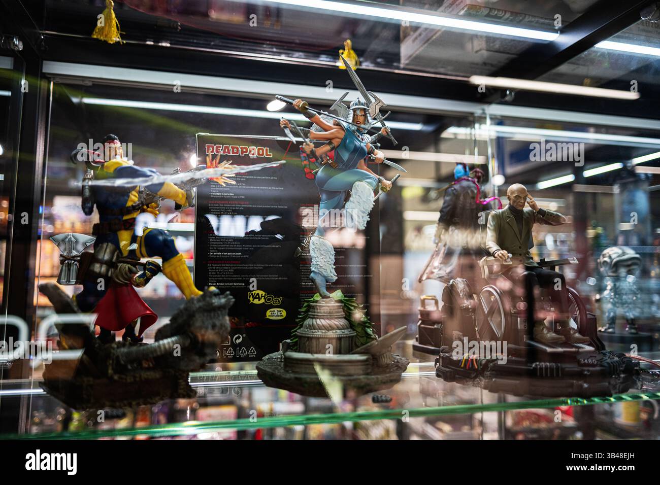 Ivano-Frankivsk, Ukraine - April 29, 2025: Display of anime-themed ...