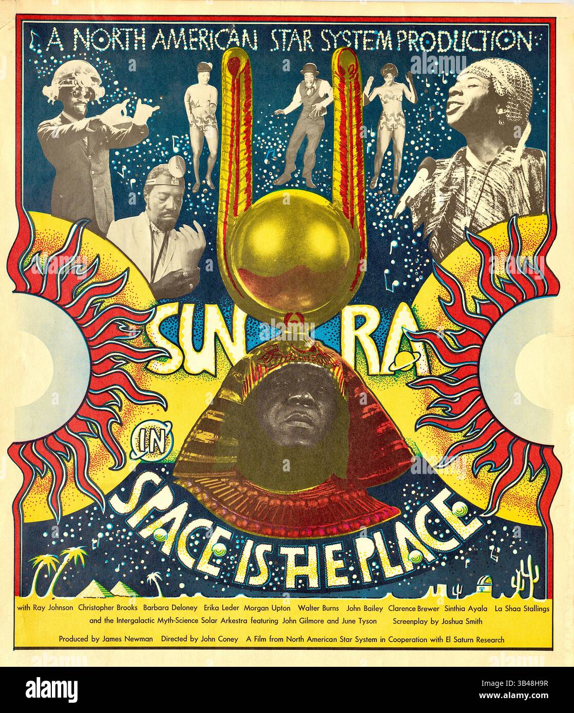 Sun Ra - Space is the Place - 1974 Stock Photo - Alamy