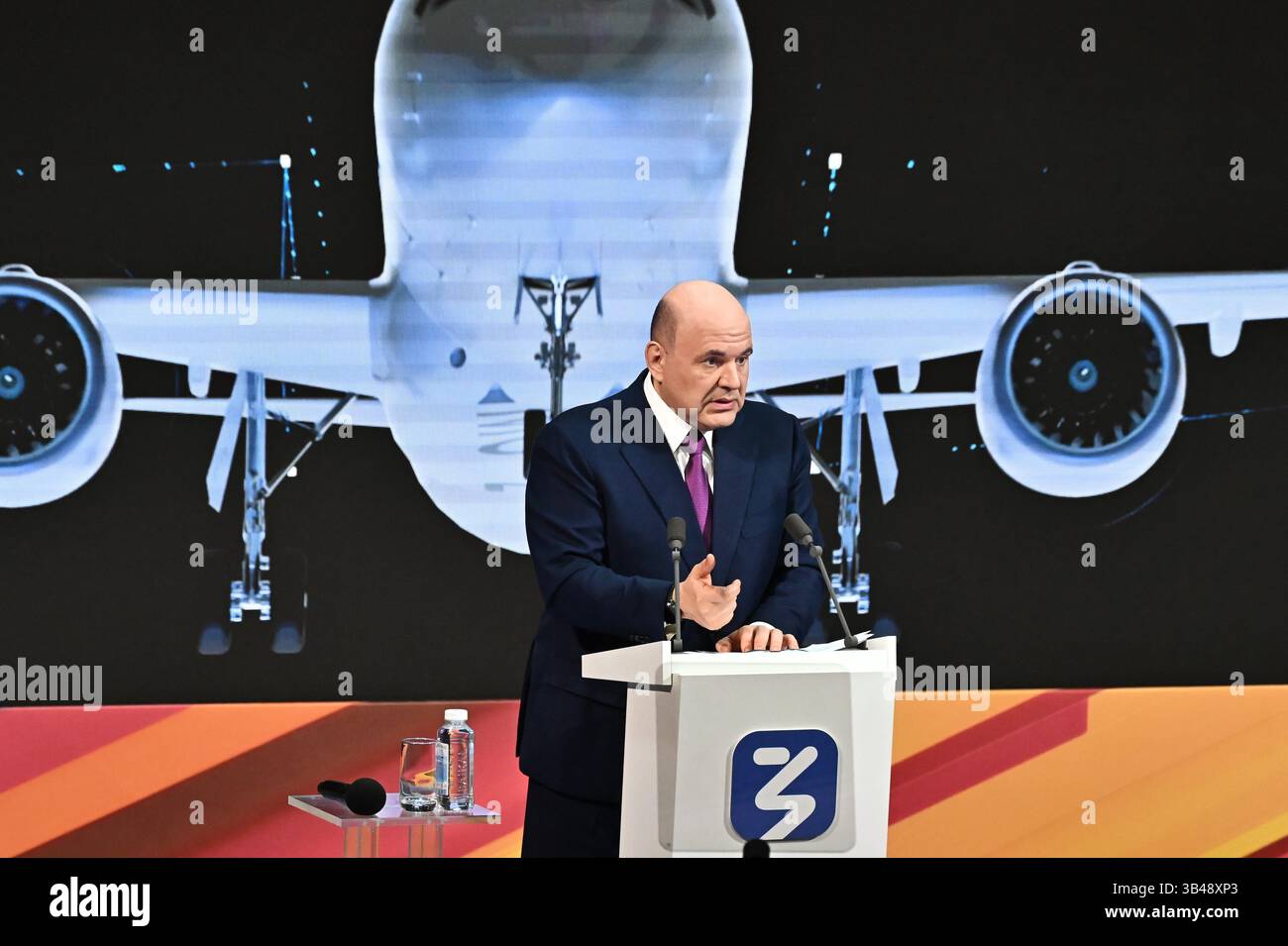 Moscow, Russia. 28th Apr, 2025. Russian Prime Minister Mikhail ...