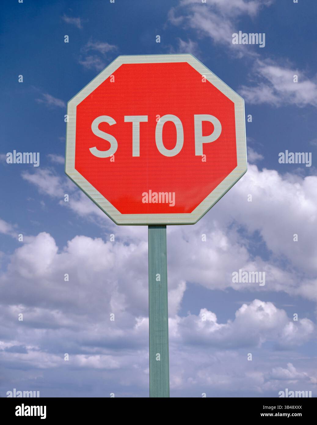 International road stop sign Stock Photo - Alamy