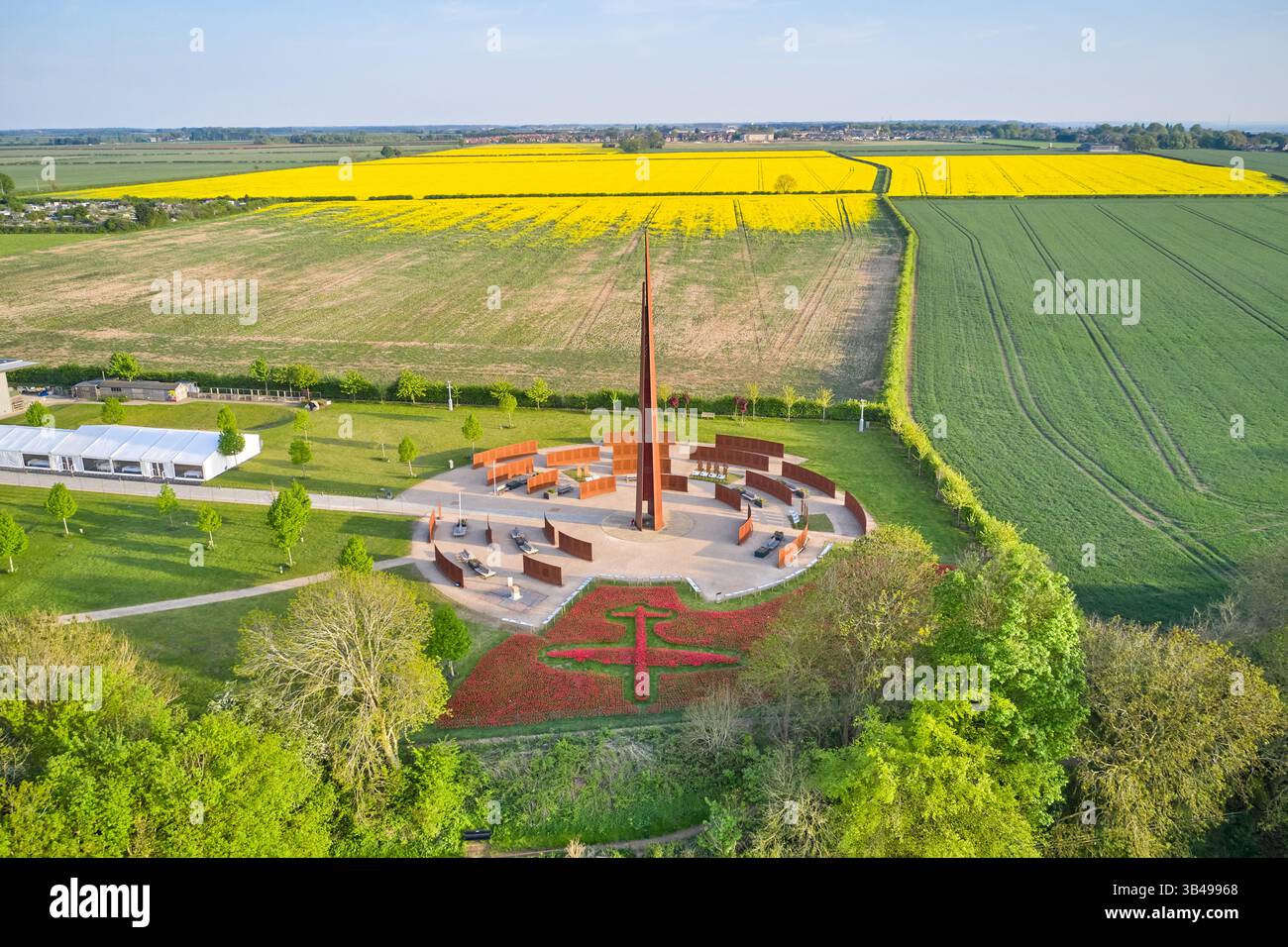 International Bomber Command Centre Poppy Display. VE80 poppy ...