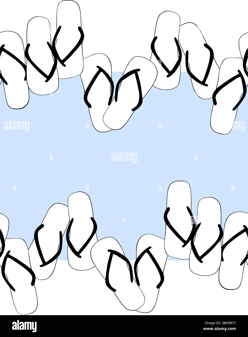 Seaside border Stock Vector Images - Alamy