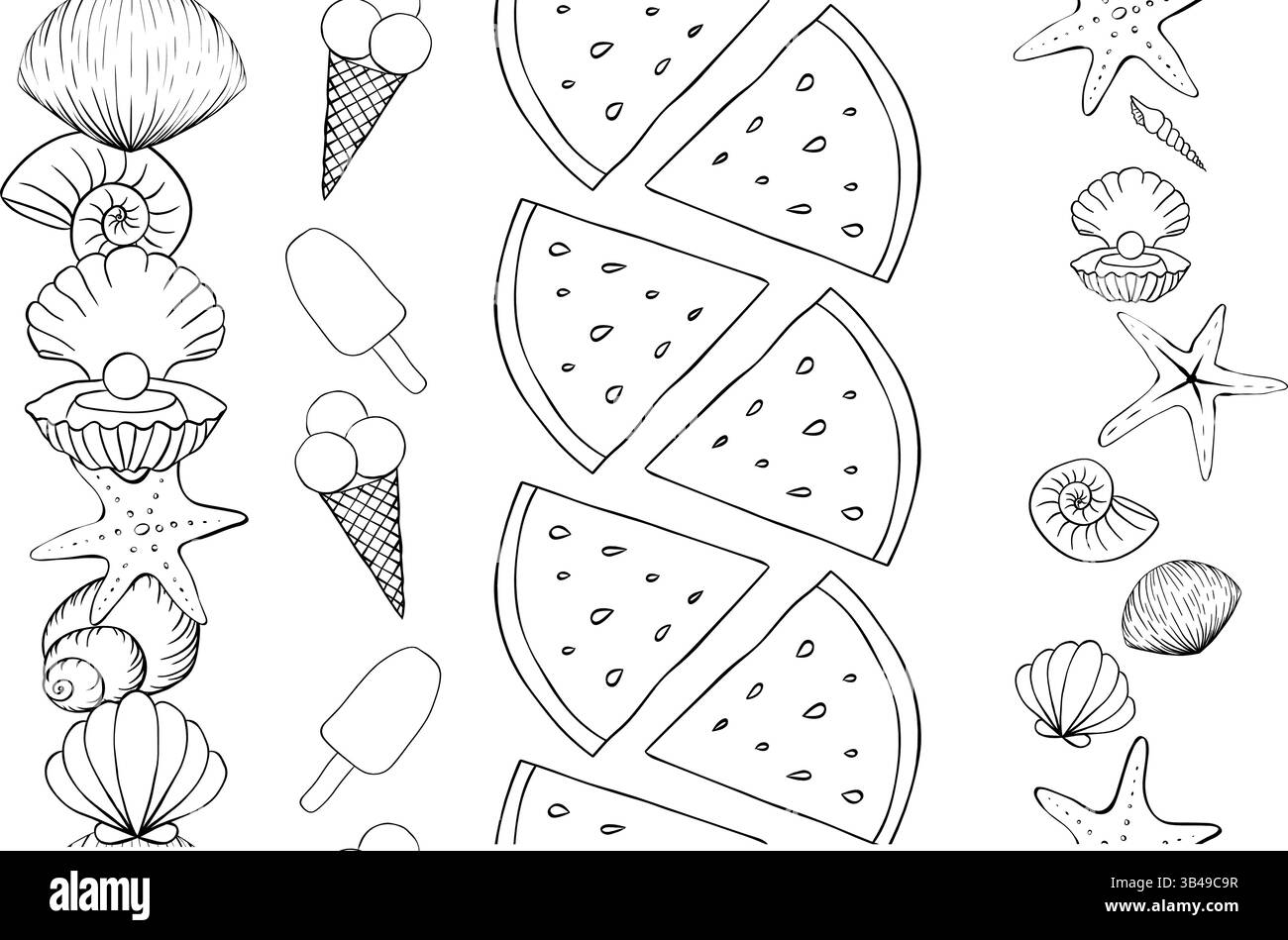 Ice background vertical Stock Vector Images - Alamy