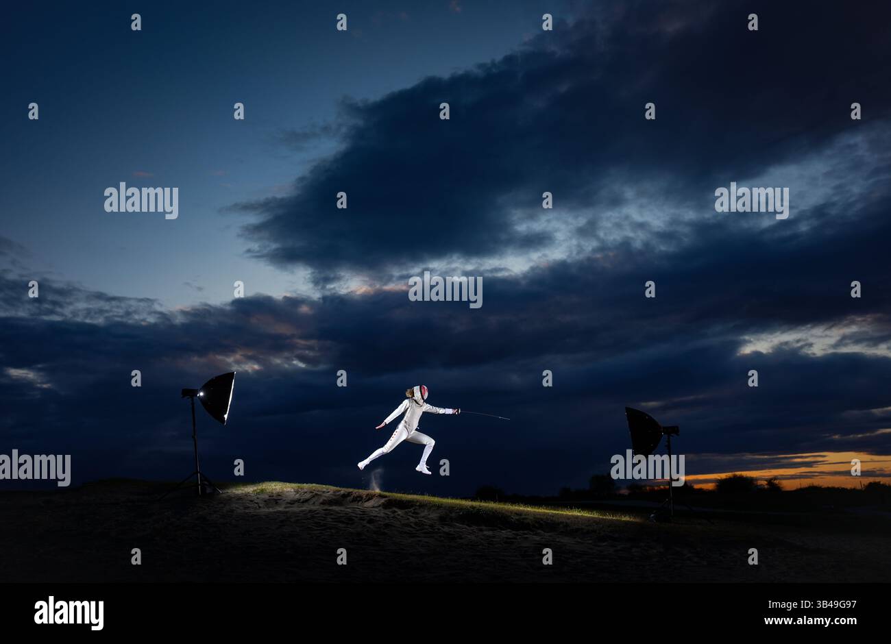 Canadian Olympic fencer Eleanor Harvey poses for a photo in Richmond, B ...