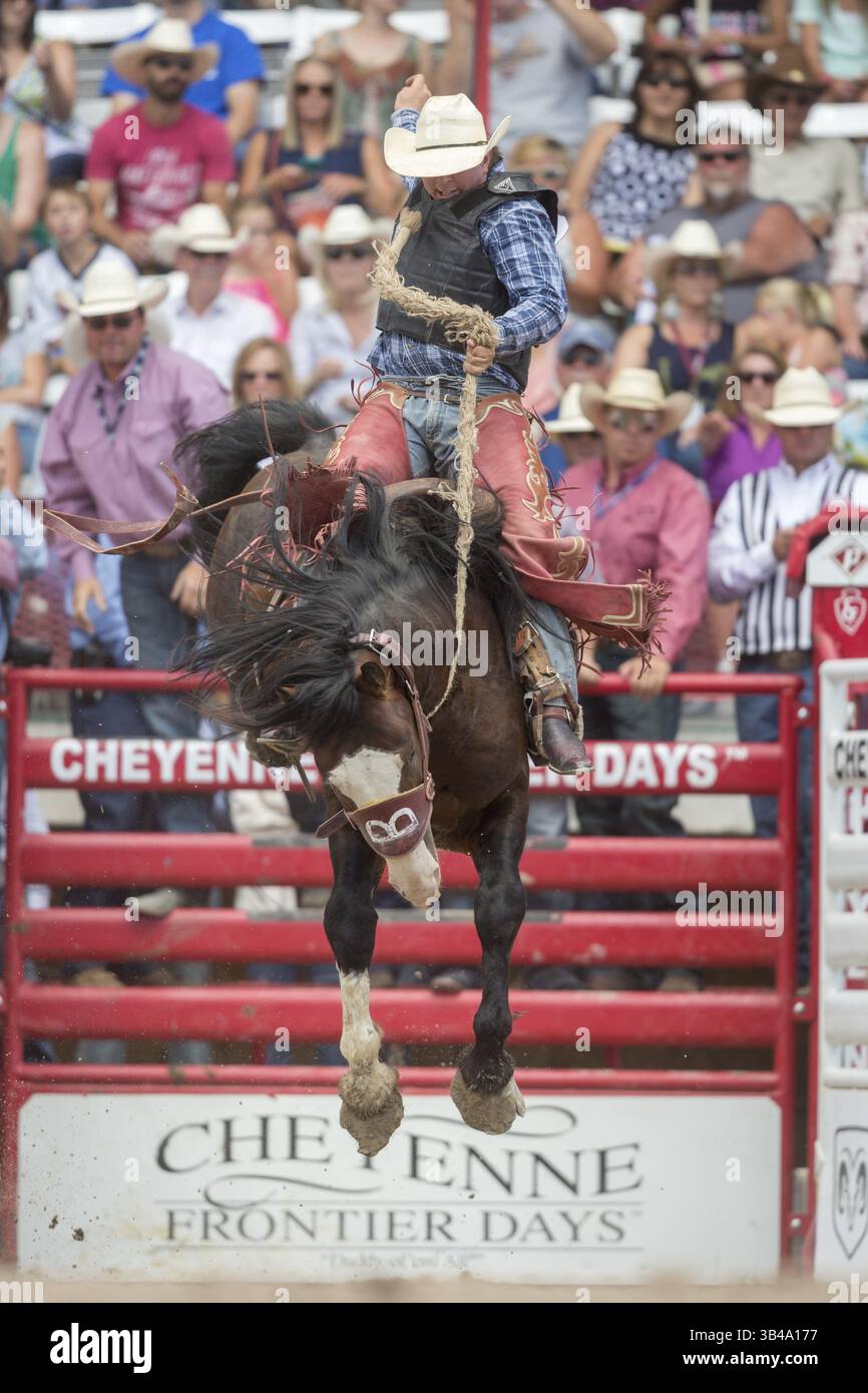 July 24, 2015 - Cheyenne, WY, United States of America - Rookie Saddle ...