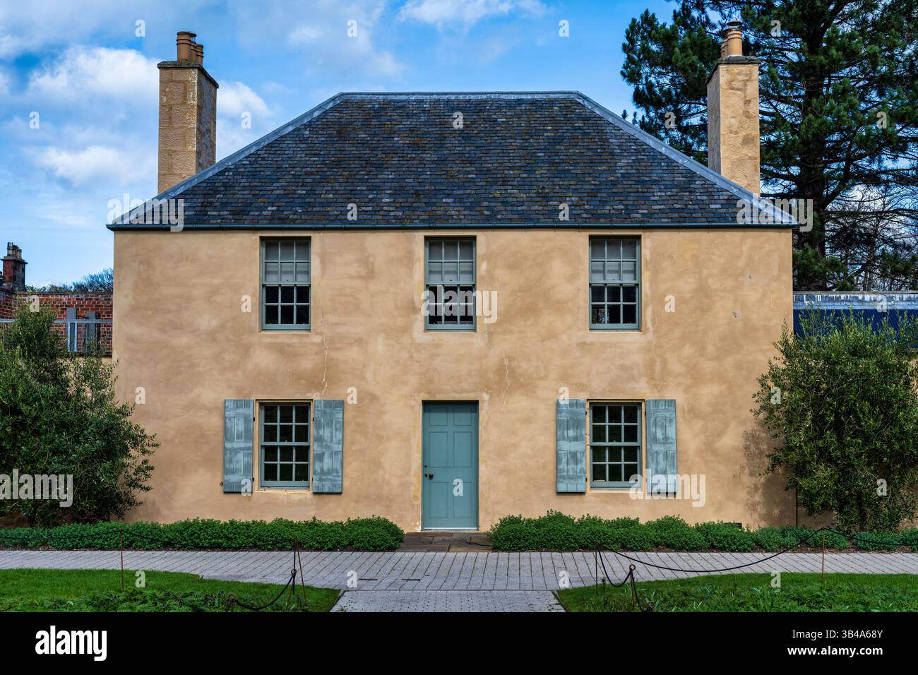 The Botanic Cottage in the demonstration garden in the Royal Botanic ...