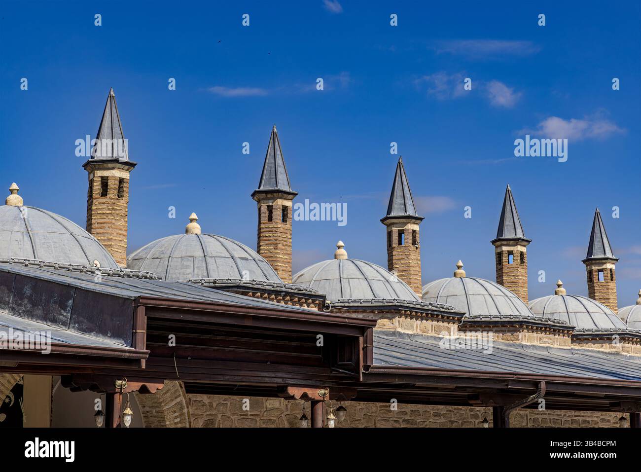 Traditional ottoman architecture mevlana museum in konya Stock Photo ...