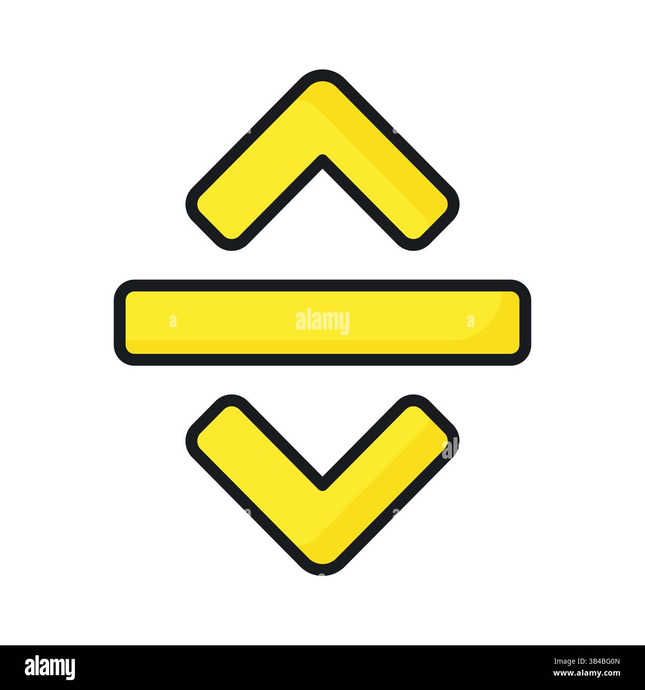 Vertical resize arrows vector design Stock Vector Image & Art - Alamy