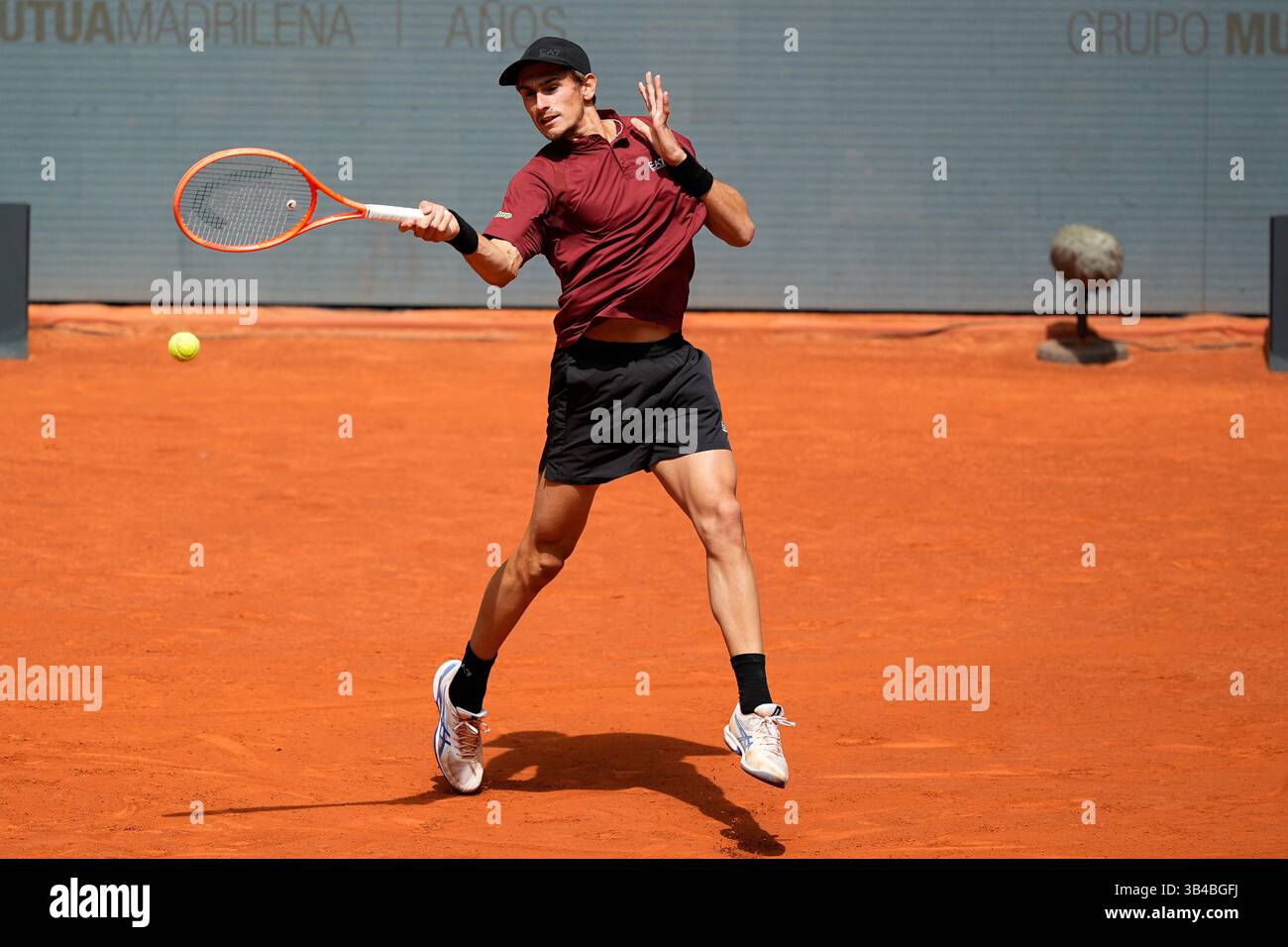 Matteo Arnaldi of Italy plays against Frances Tiafoe of USA during the ...
