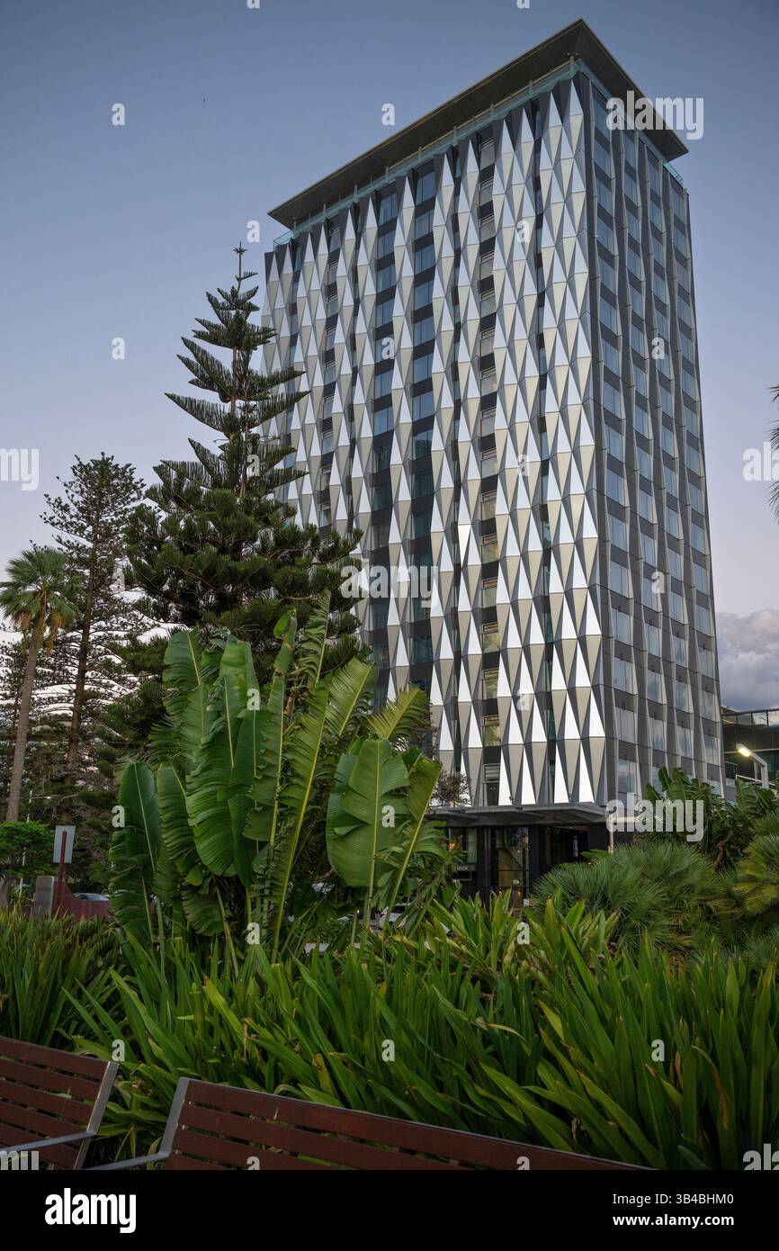 Exterior view of an architecturally unique building in Fremantle, Perth ...
