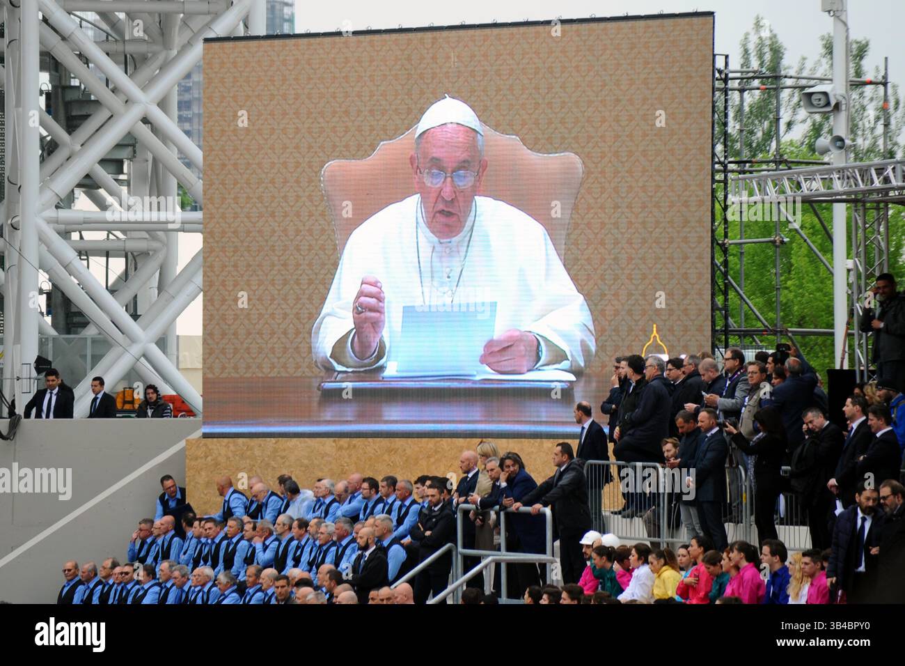 Milan, Expo Area, 01/05/2015 The universal exhibition Expo 2015 opens ...